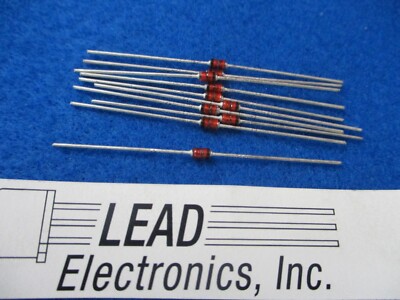 QTY50 FAIRCHILD 1N4740A 1N4740 1-WATT 10-VOLT ZENER DIODE %* FREE ...