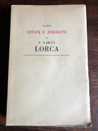 Lorca F. C. Chants Gitans Et Andalous. Guanda 1954 | eBay