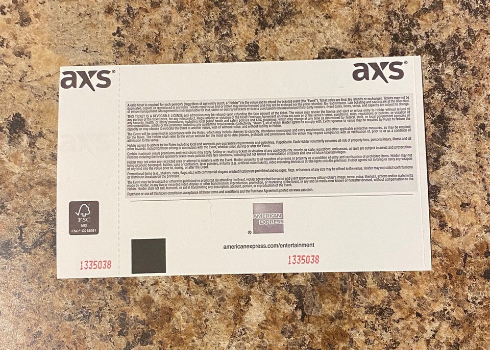 PIXIES & MODEST MOUSE 6/30/2024 Fiddlers Green Amphitheatre Ticket Stub ...