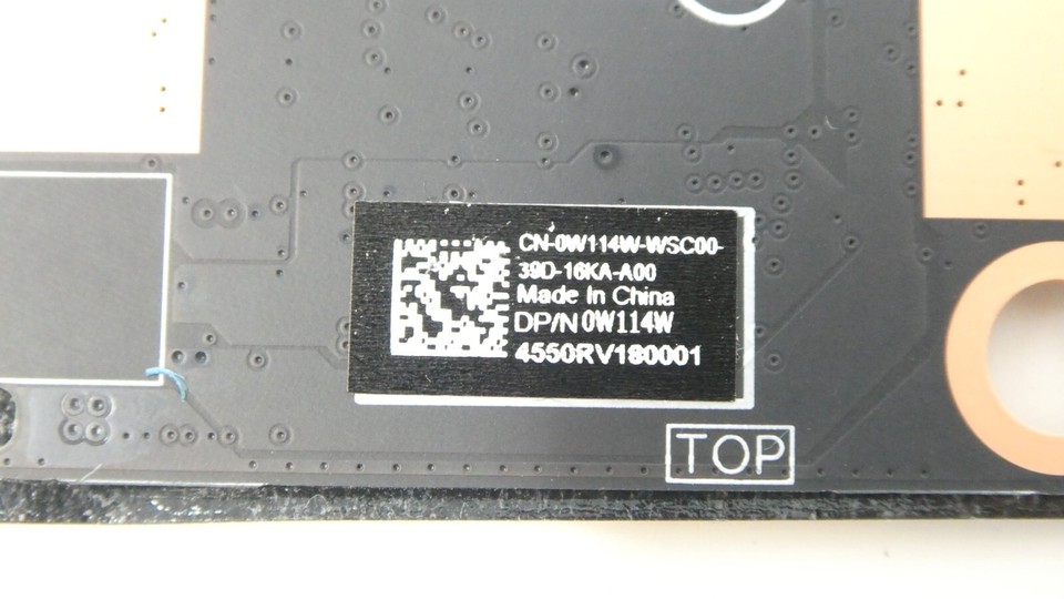 Dell Alienware m18 R1 RGB Per Key/Cherry Keyboard controller board ...