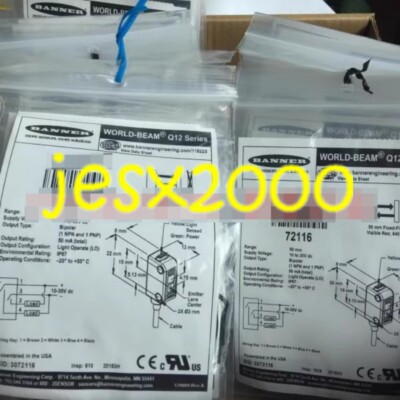 1PC NEW BANNER Q12AB6FF15 sensor #HJ | eBay