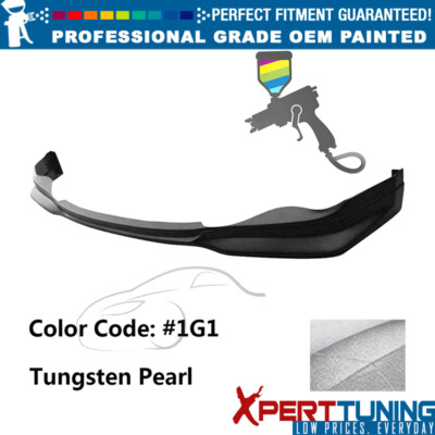 Fits 06-08 Lexus IS250 IS350 Sedan Front Lip PP Painted #1G1 Tungsten ...