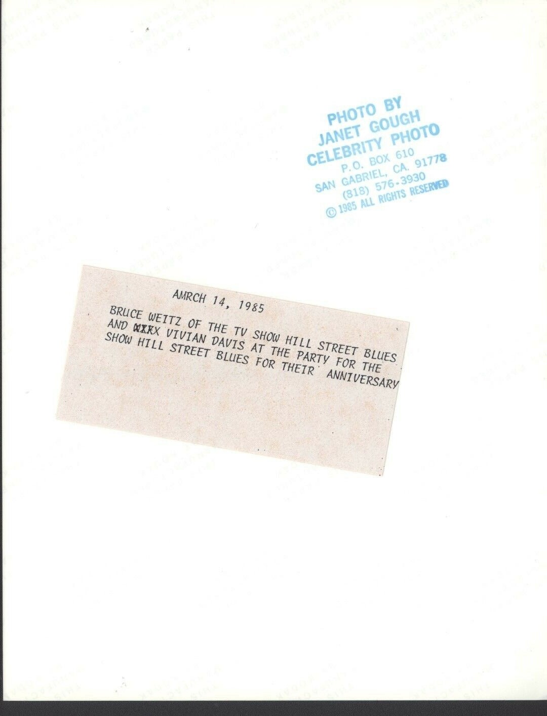 Bruce Weitz Vivian Davis