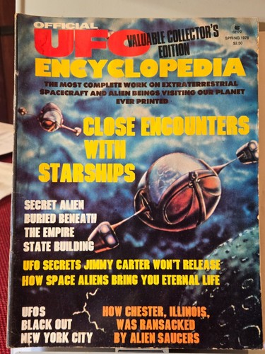 Official UFO Magazine Encyclopedia Spring 78 | eBay