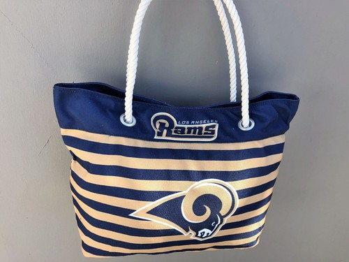 Los Angeles Rams nautical Stripe Tote Bag New | eBay