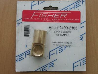 Fisher 2400-2103 1/2" Elbow | eBay