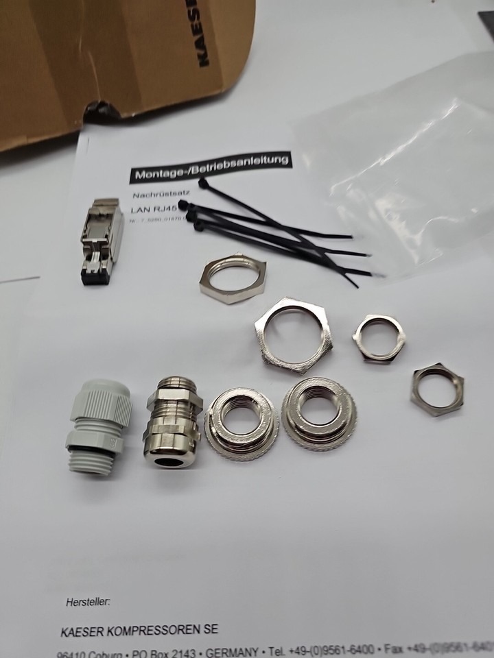 KAESER KOMPRESSOREN GENUINE SPARE PARTS RETROFIT KIT 7.5250.01870 LAN ...
