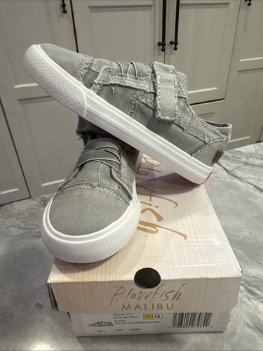 Blowfish Malibu Girls Gray Monticello Shoes Size 12 NIB | eBay