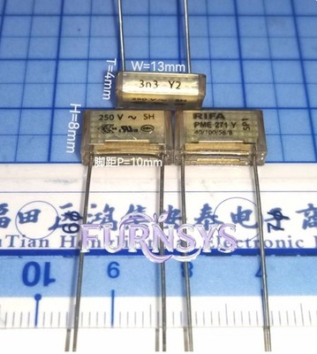10PC NEW FOR RIFA PME271Y 3n3 300VAC 3300pF capacitor | eBay