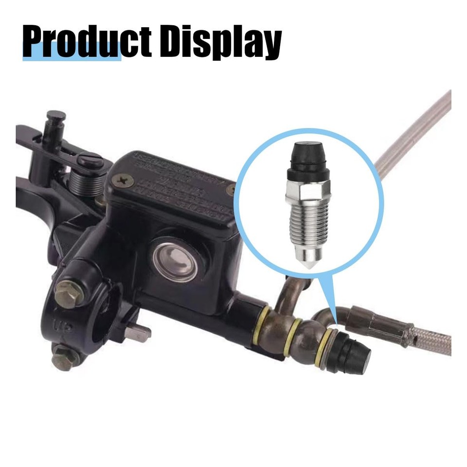 18 Pcs Car Brake Bleeder Screw Caps Vehicle Brake Bleeder Nipple for ...