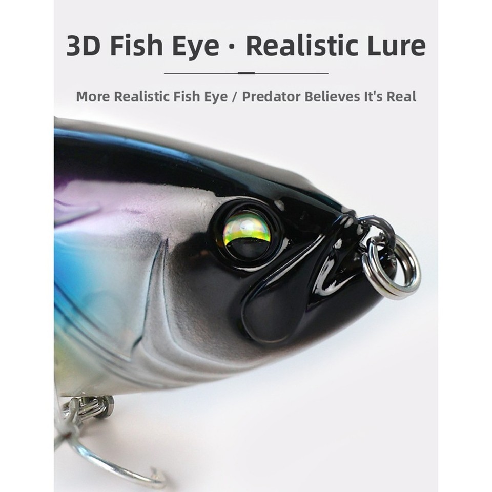 Two Section Bass Lure 174cm 87g Hard Bait Slow Sinking for Lakes and ...