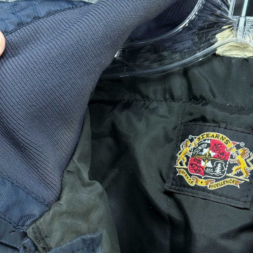 Vtg Stearns US Coast Guard Flotation Jacket Mens L PFD Type III Bomber ...