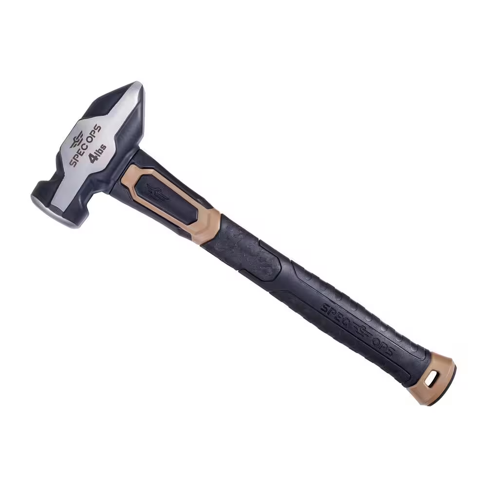 Blacksmith Hammer, 4 Lb. Sledge Hammer, Bi-Material Shock Absorbing and Vibratio | eBay