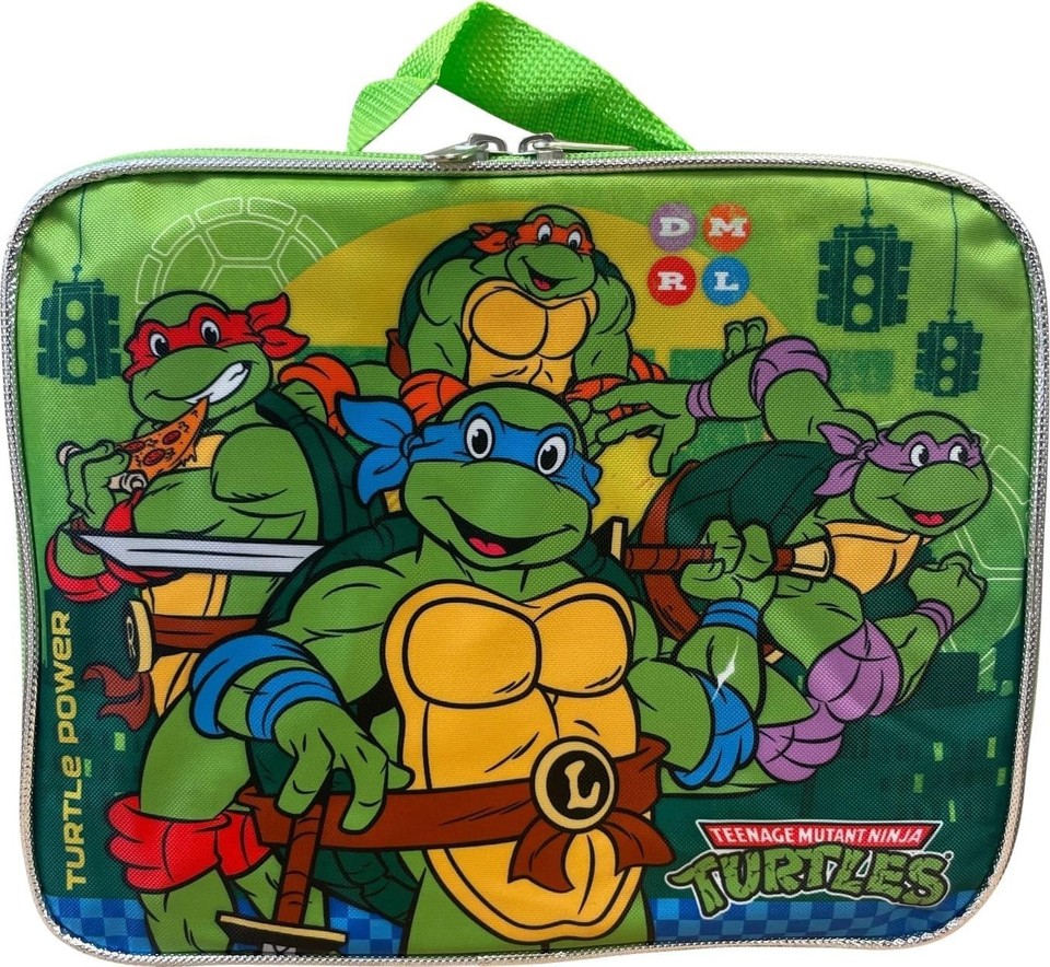 Teenage Mutant Ninja Turtles School Backpack Book Bag Lunch Box TMNT 16 ...