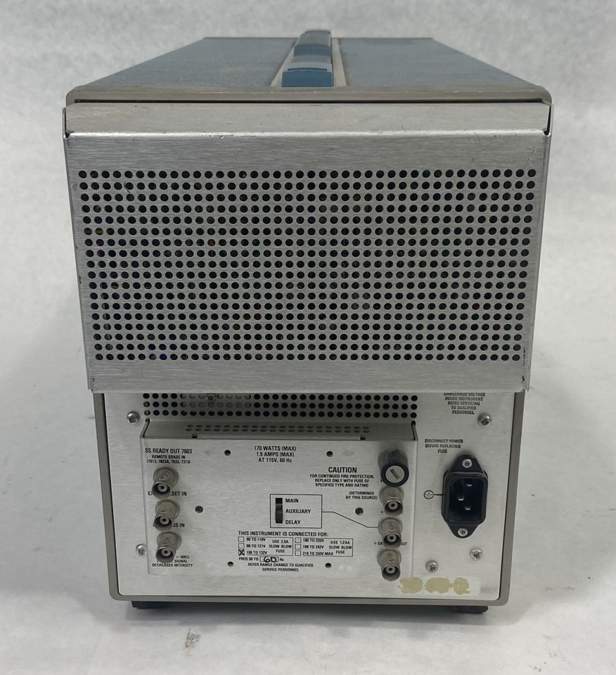 Tektronix 7633 Oscilloscope w/ 2x 7A26 Dual-Trace Amp. + 7B85 Delaying ...