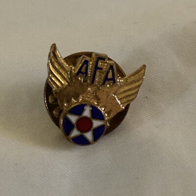 Vintage AFA Air Force Association Lapel Pin Tie Tac Wings Star K3 | eBay