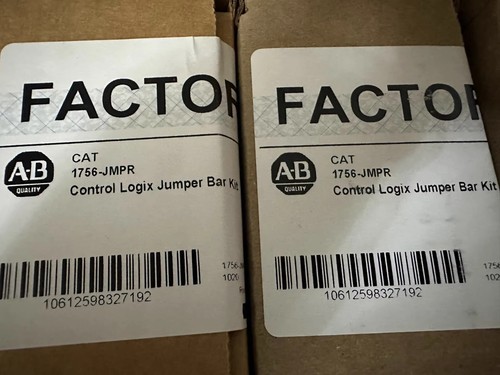 New Sealed 1756-JMPR Allen Bradley ControlLogix Jumper Bar Kit - FedEx ...