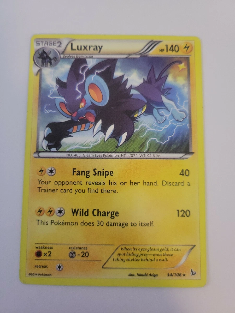 Luxray Card Flashfire