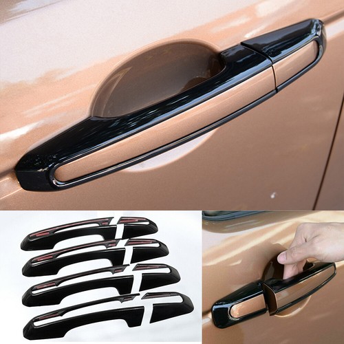 Black ABS Side Door Handle Trim For Land Rover Discovery 5 LR5 2017 ...
