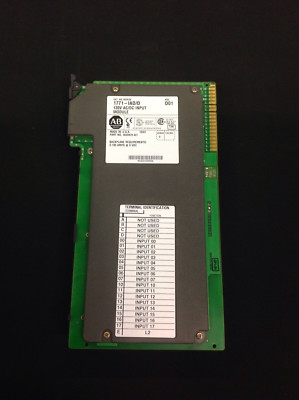 Allen Bradley 1771-IAD 120V AC/DC Input Module Series D | eBay