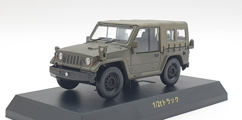 1/64 Kyosho JSDF 1/2 TON TRUCK Military Army Jeep diecast car model | eBay