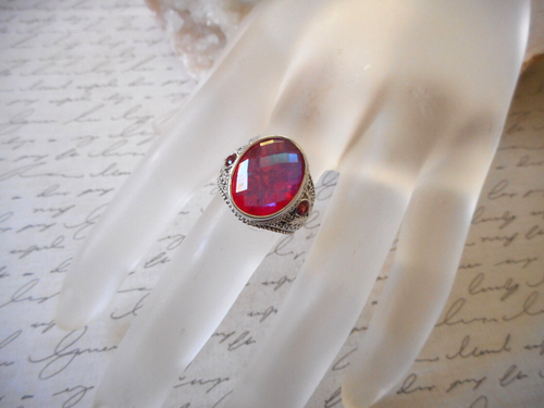 RL Sterling Silver 925 Sunset Quartz & Orange Quartz Ring RE40-41 | eBay