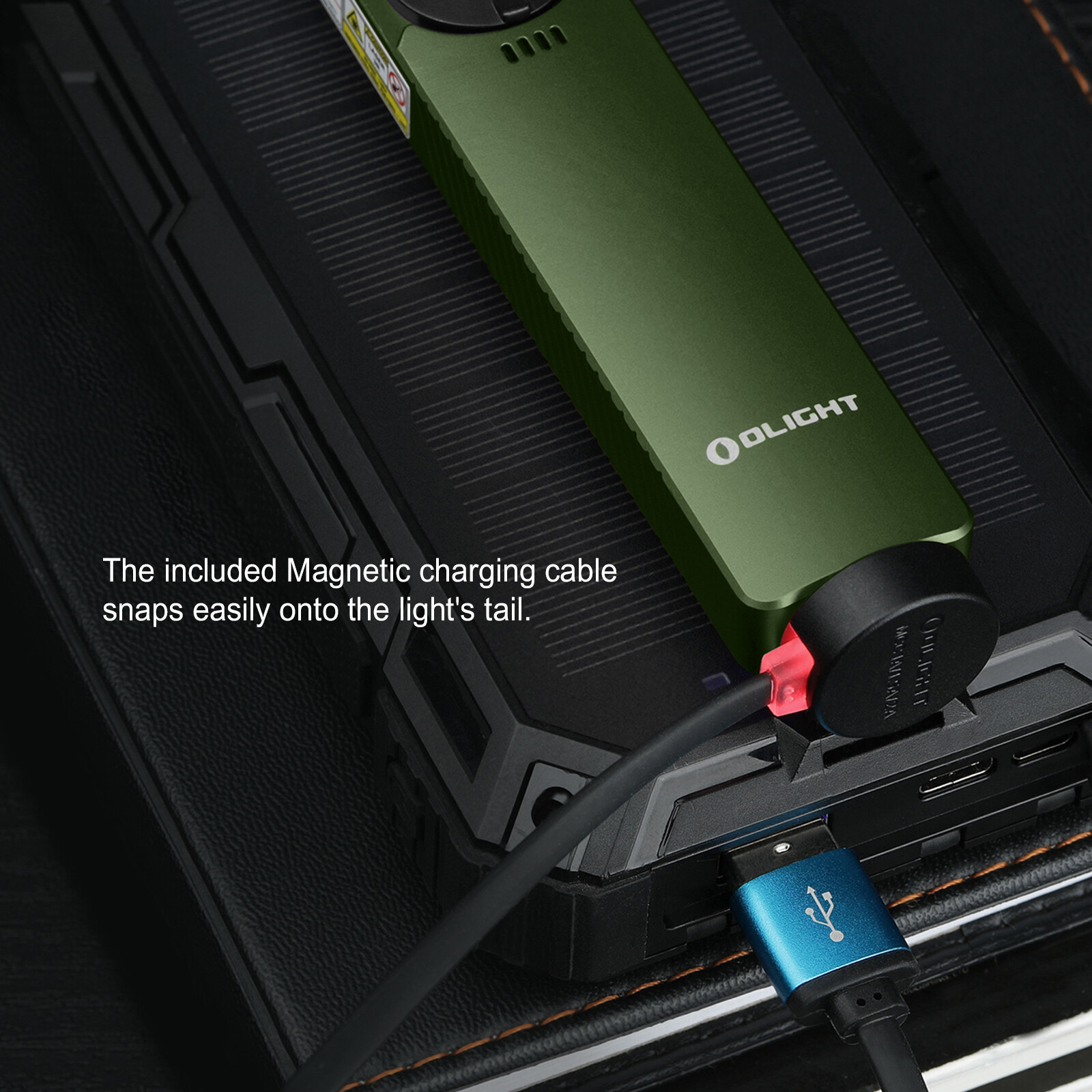 OLIGHT Arkfeld Pro 1300 Lumen Flat EDC Pocket Flashlight LED Light, UV ...