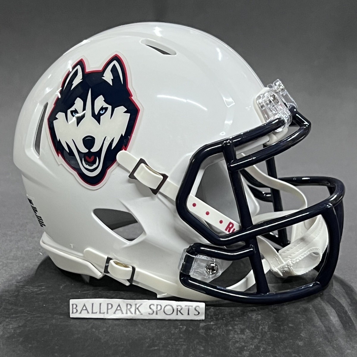 Uconn Helmet UCONN Huskies Mini Helmet By Riddell New In Box AAC NCAA