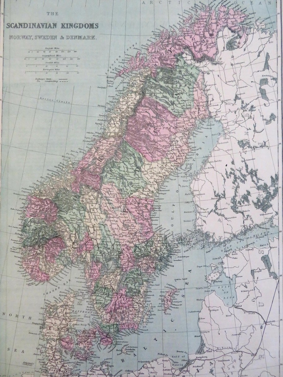 Scandinavia Map