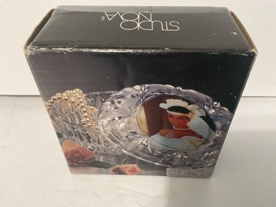 STUDIO NOVA WY447/503 POEM CRYSTAL 5.25" FRAME COVERED BOX NEW IN BOX ...
