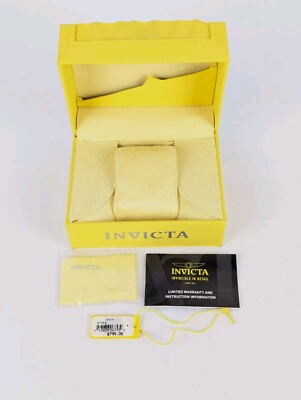 Invicta Vintage Men's Watch Model 6753 Original Box & Tags NO WATCH | eBay