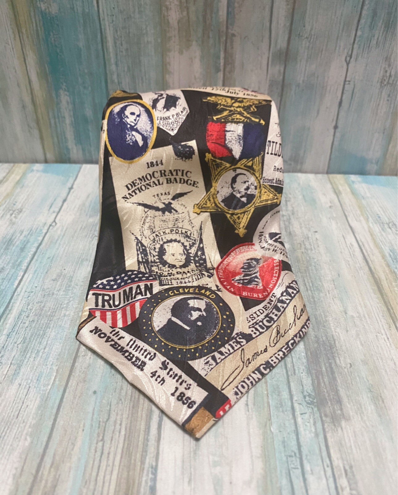 MENS Museum Artifacts President Voting Election Tie | eBay