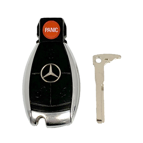 OEM Mercedes Benz Keyless Remote Fob 4B + UNCUT Key OEM Benz IYZ3317 ...