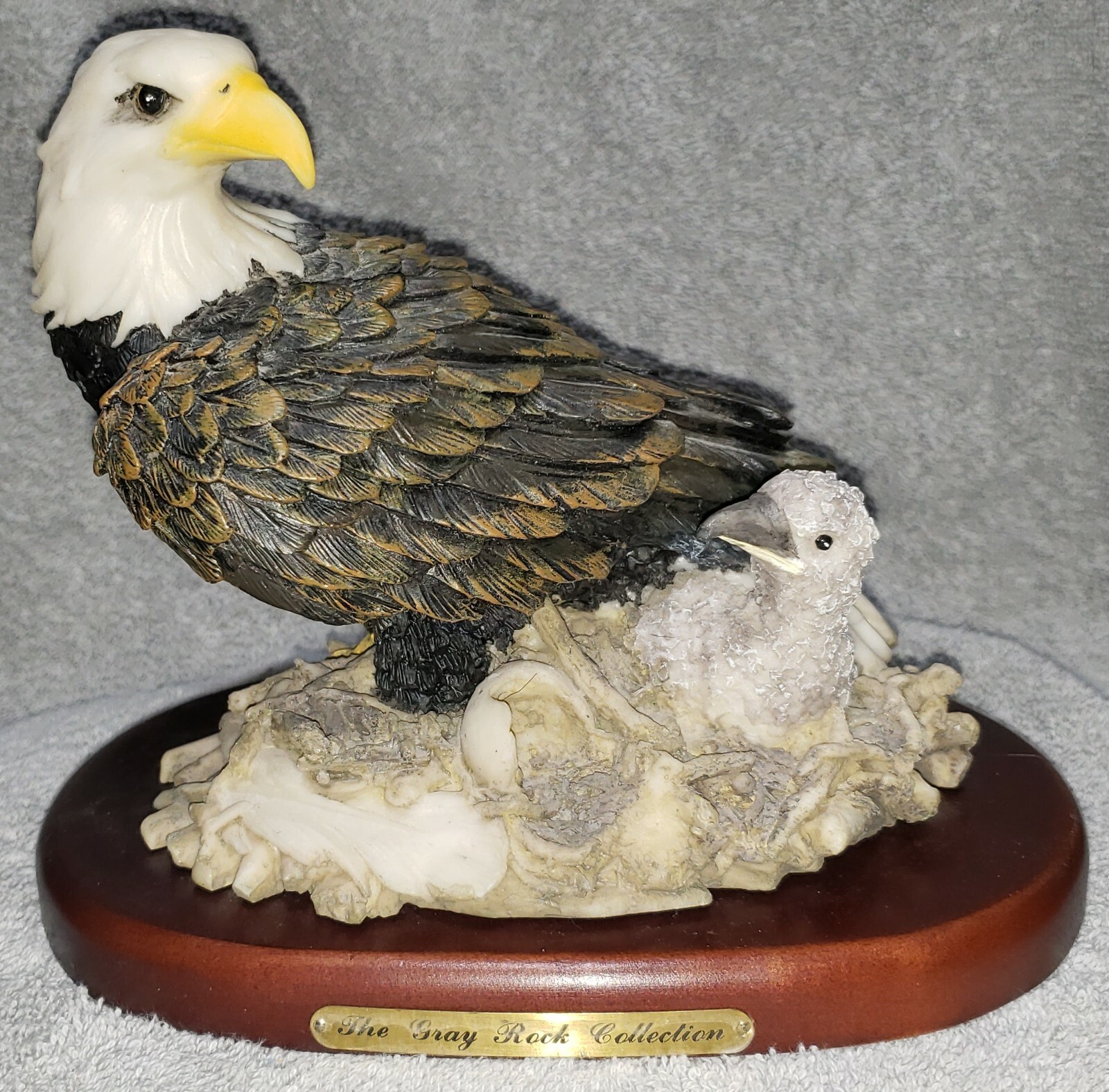 AMY & ADDY EXCLUSIVE 'THE GRAY ROCK COLLECTION' EAGLE SCULPTURE | eBay