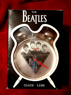 The Beatles Forever 1988 Apple Corps key wound ALARM CLOCK | eBay