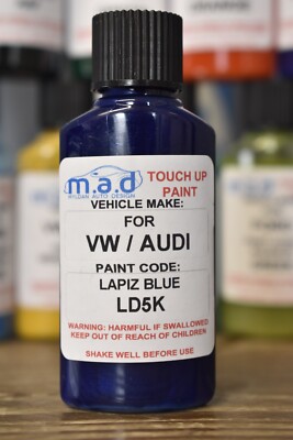 Vw Golf R Lapiz Blue Ld5k Paint Touch Up Kit 30ml Scratch Chip ...