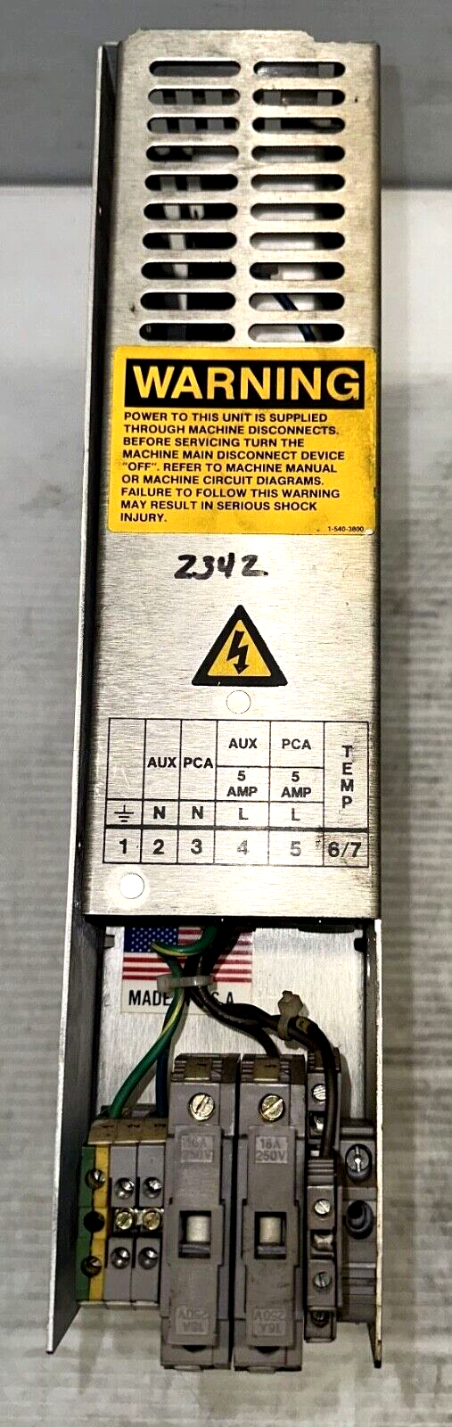 Siemens | Cincinnati Milacron 3-424-2037A Power Supply - WARRANTY | eBay