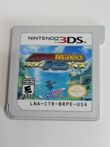RPG Maker Fes (Nintendo 3DS) Authentic & Tested Game Cart | eBay