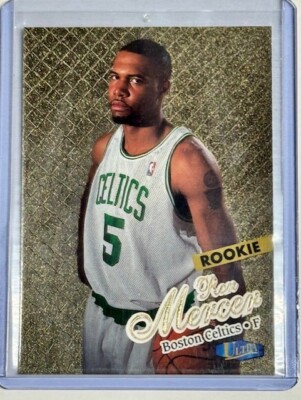 Ron Mercer Boston Celtics 1997 Ultra Gold Medallion Edition #139G (RC ...