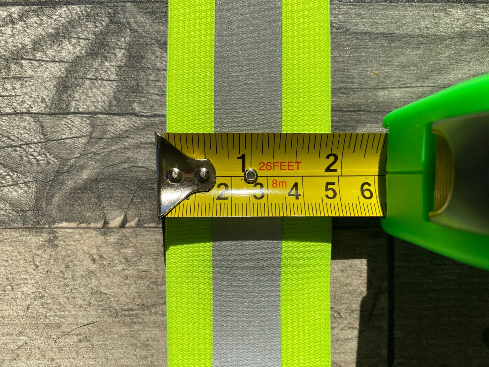 Army Surplus Hi-vis Yellow Reflective Elasticated Safety Belt No NSN ...