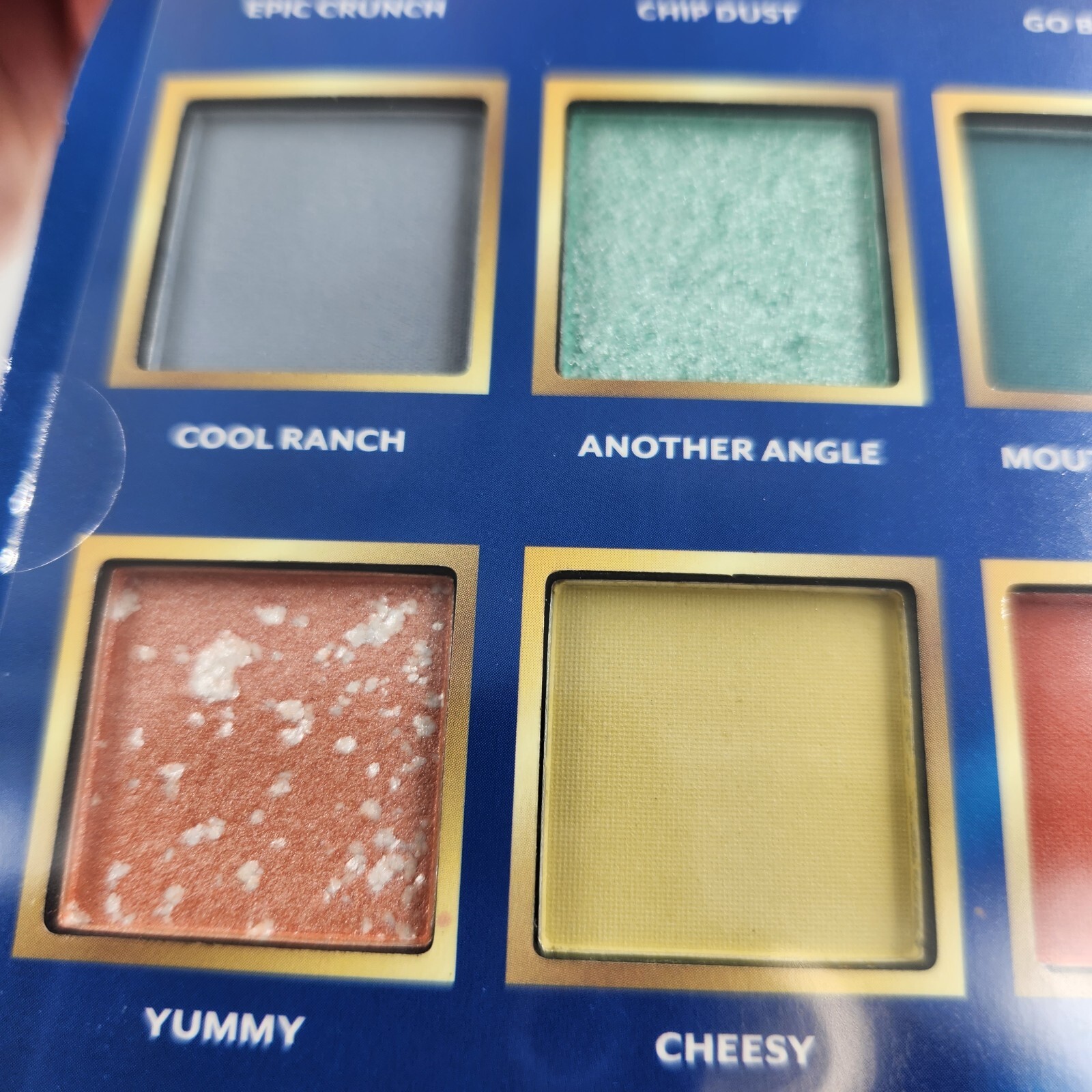 (1 Set) Doritos Cool Ranch EYESHADOW Palette Makeup Eye Shadow - Total ...