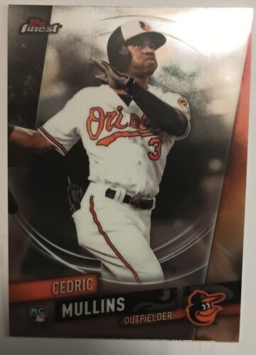 2019 Topps Finest Cedric Mullins Rookie card Baltimore Orioles 1.00 ...