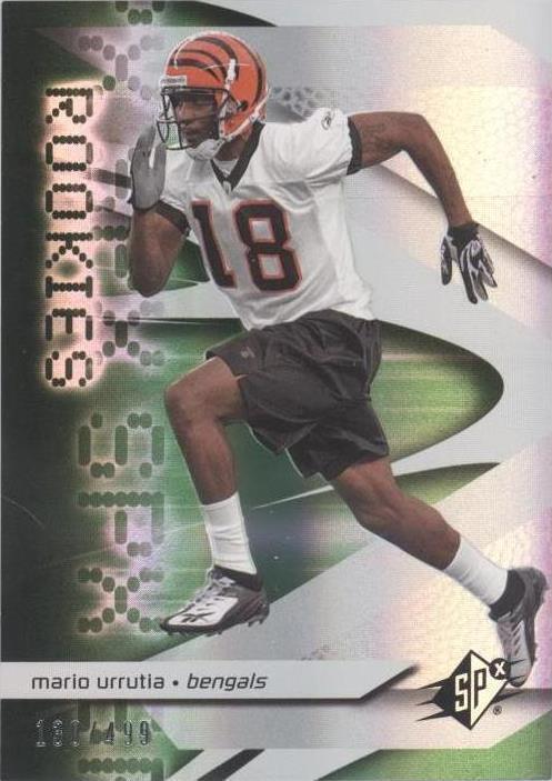 2008 SPx - Rookies Mario Urrutia #126 Green /499 (RC) for sale online ...
