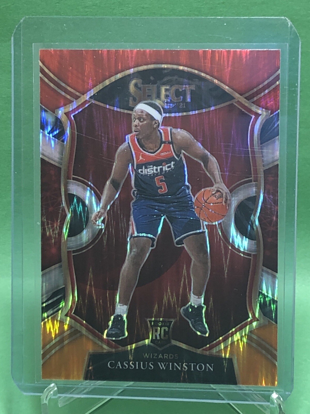 2020-21 Panini Select - Concourse Tri-Color Prizm #96 Cassius Winston ...
