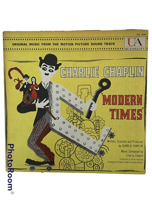 MODERN TIMES-SOUNDTRACK, CHARLIE CHAPLIN-LP-33, UAL-4049, United Artist ...