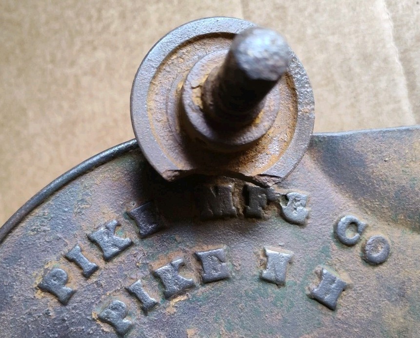 Vintage PIKE No. 6 Artisan Hand Crank Sharpening Tool Bench Grinder | eBay