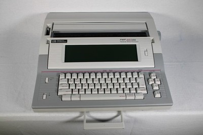 Smith Corona PWP 365 DS Personal Word Processor Cover & Floppy Disk ...
