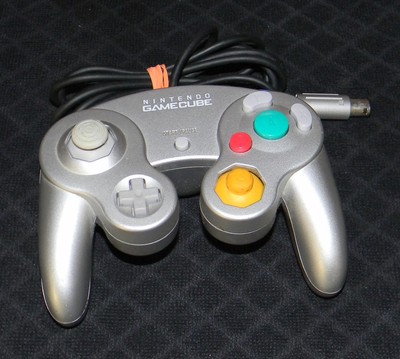 Official Nintendo GameCube Controller - Silver / Platinum | eBay