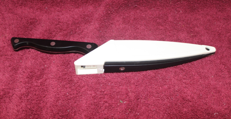 Pampered Chef Paring Knife and Sharpener Case - 5 Inch | eBay