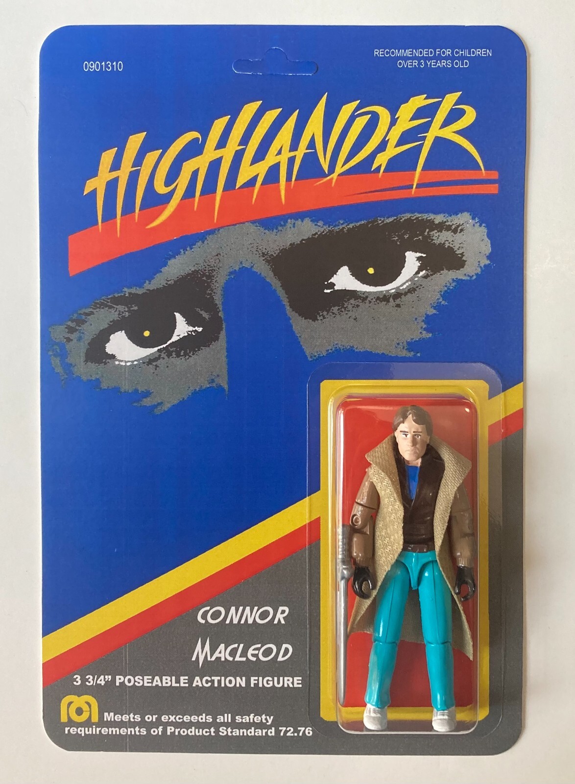 Custom made 3 3/4 Highlander Connor MacLeod Vintage Style Action Figure ...